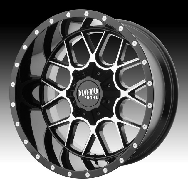 Moto Metal MO986 Siege 10x22 Gloss Black Machined Rim for sale online ...