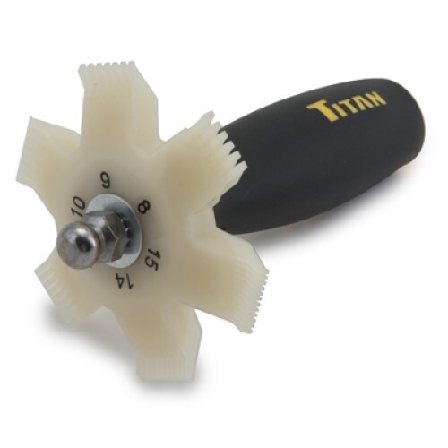 Titan 51500 AC Fin Comb, 6-Sided Head for 8, 9, 10, 12, 14, and 15 Fins ...