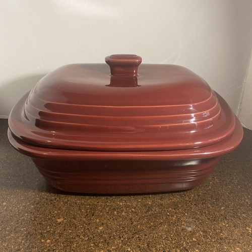 Pampered Chef 3.1Qt--3L Cranberry Covered Baker Roaster Dutch Oven ...