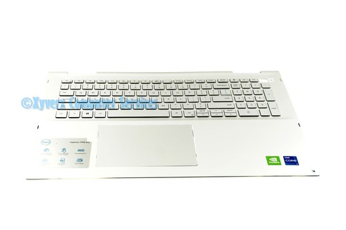 6TRX1 GMXMJ GENUINE DELL TOP COVER W KEYBOARD BL 7706 2N1 P98F (C)(READ ...