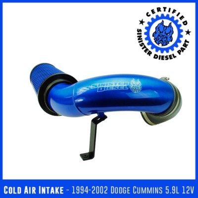 Sinister Diesel Cold Air Intake for 1994-2002 Dodge Cummins 5.9L 12V | eBay