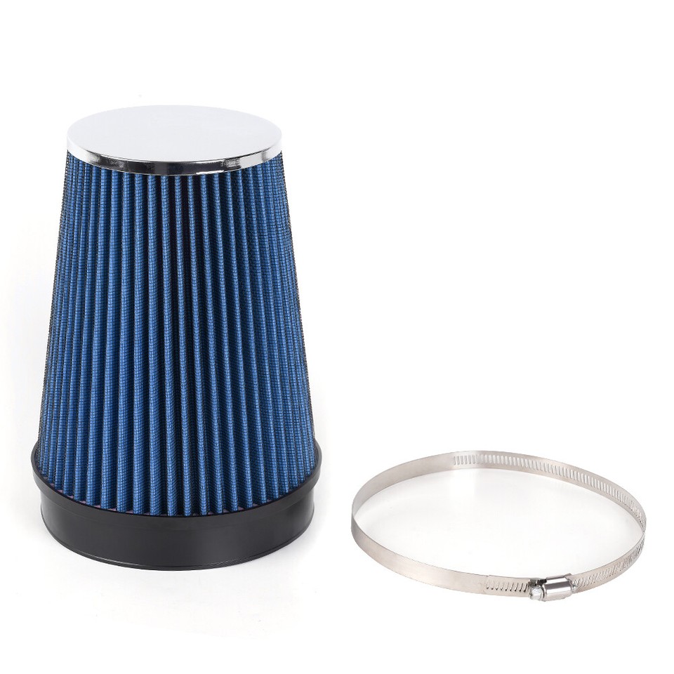 6" inch 152mm High Flow Inlet Cold Air Intake Cone Replacement Dry Air ...