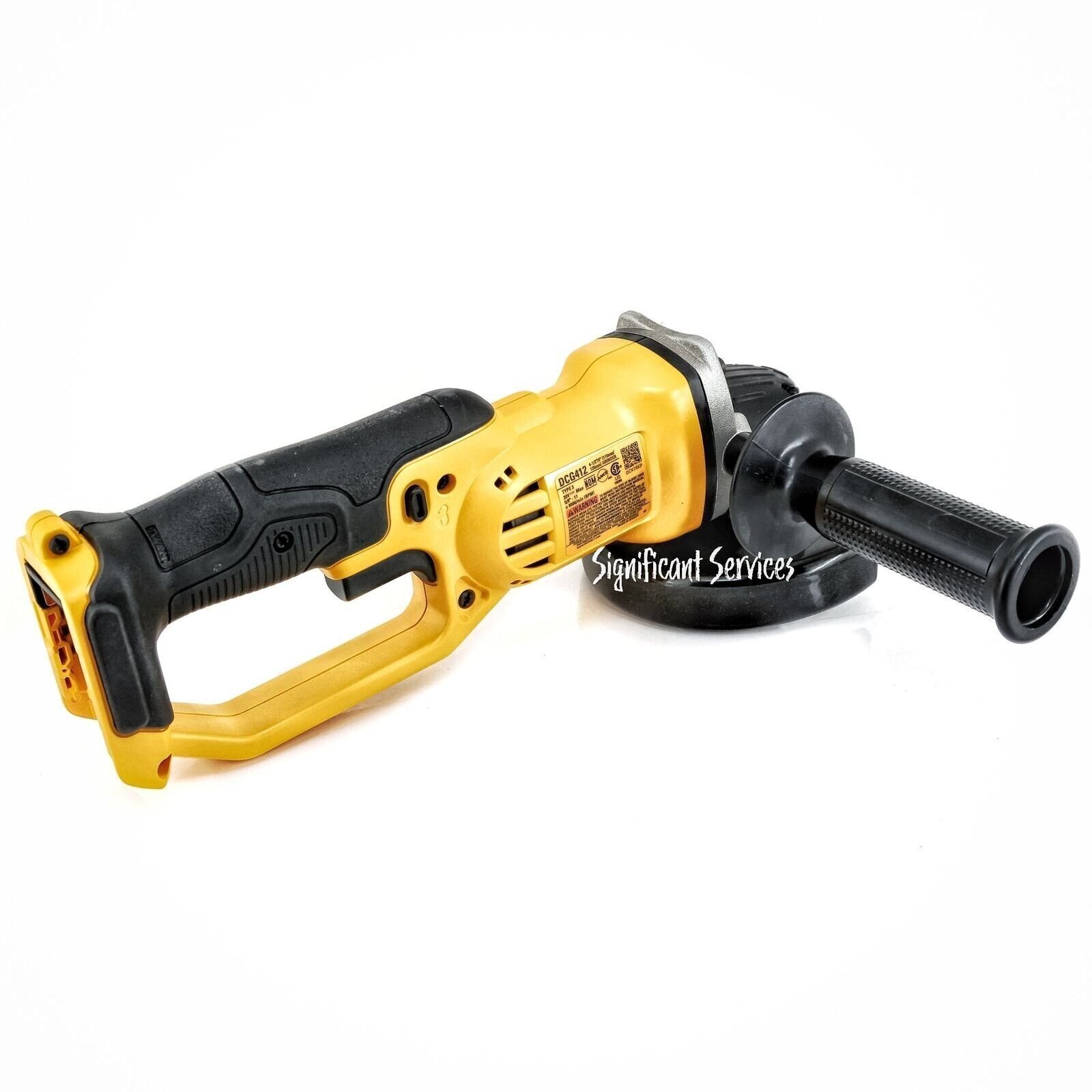 New DeWALT DCG412B 20V MAX Li-Ion 4 1/2" Cordless Battery Angle Grinder ...