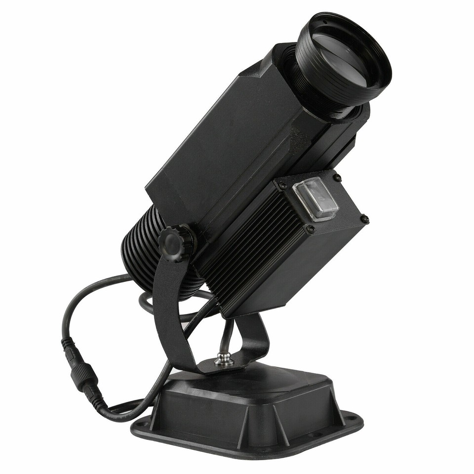 15W LED GOBO Logo Projector Light Waterproof Rotating Image + Remote ...