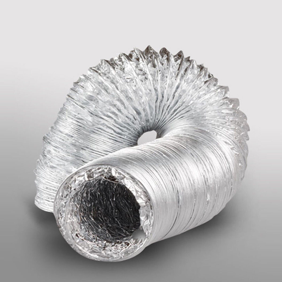 6" 150mm Plastic Round Kitchen Ducting Ventilation Duct Pipe Tube ...