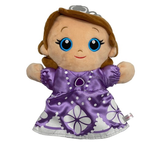 Disney Princess Sofia Hand Puppet Plush toy Princess purple dress ...