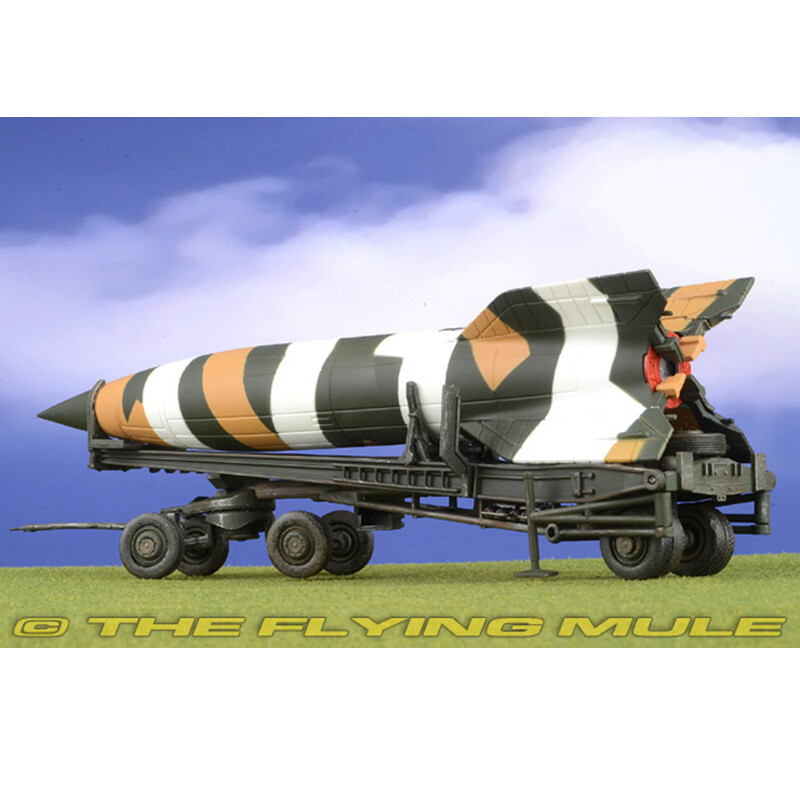 1/72 German V2 Rocket Short-Range Ballistic Missile Model Missile Camo ...