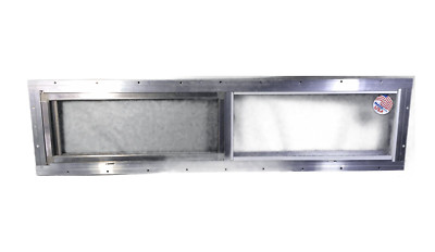 Mobile Home Window. 36" x 8" Aluminum Slider Obscured Glass | eBay