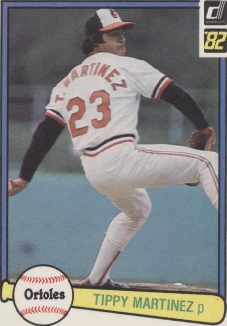 1982 Donruss - Tippy Martinez #205 for sale online | eBay