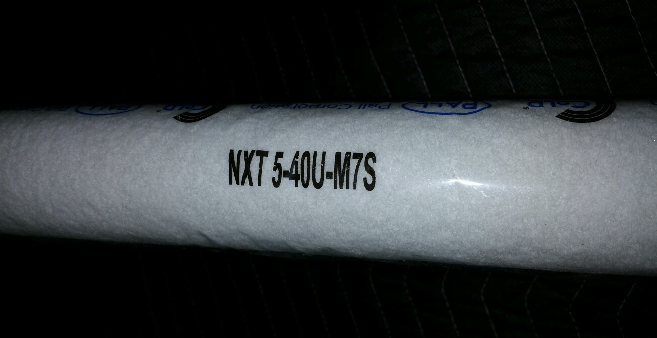 Pall Cold Technology NXT 5-40U-M7S Filterite Division 40" 5 Micron ...