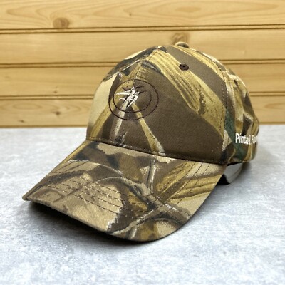 PINTAIL FARMS Hat Baseball Ball Cap ADJUSTABLE Camo Flying Ducks ...