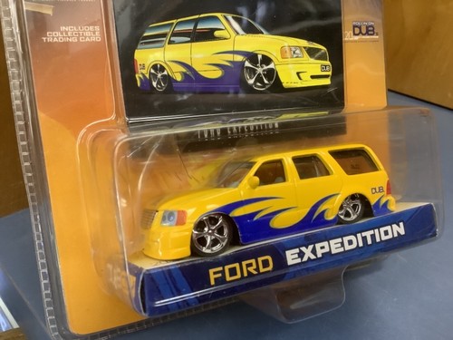 dub city customs ford expedition yellow custom jada 1/64 8+ | eBay