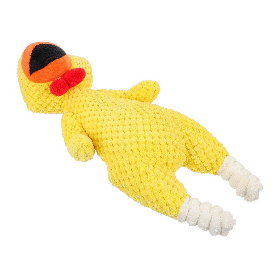 1Pc Chick Dog Squeaky Toy Biting Chewing Chick Dog Sounding Toy Home ...
