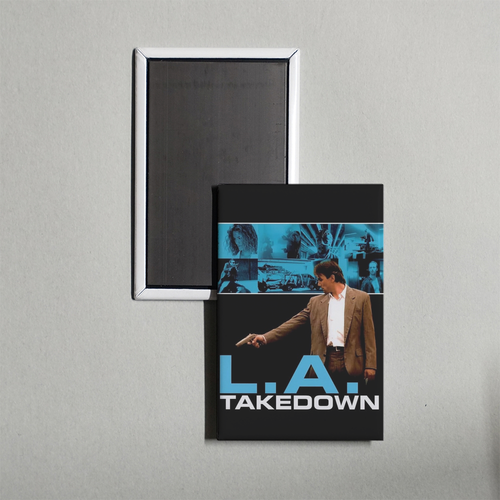 L.A. Takedown Mini Movie Poster Fridge Locker Magnet | eBay