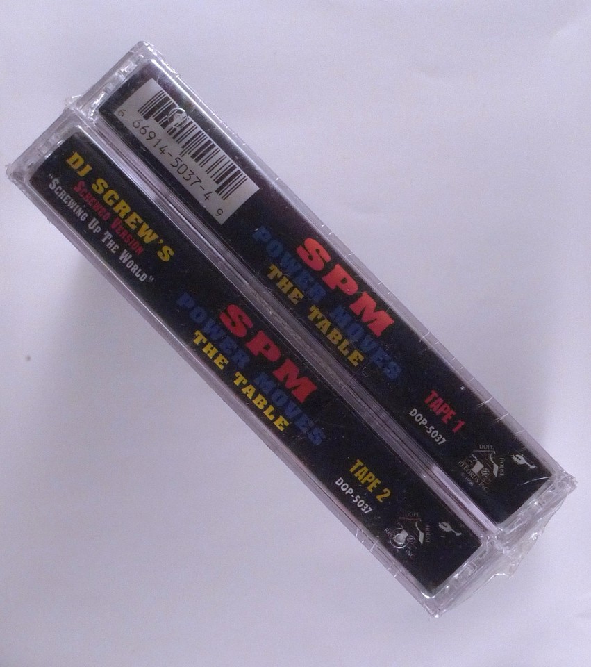SPM –Power Moves The Table 2XCS CASSETTE DOPE HOUSE RAP 1998 DJ SCREW ...