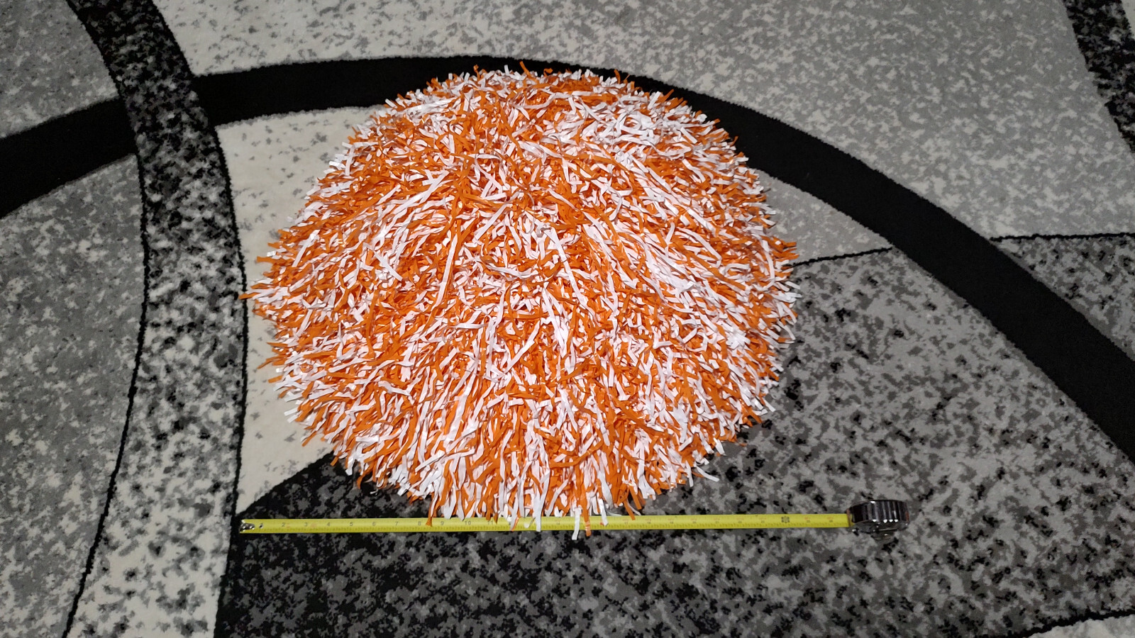 Huge Vintage Style Cheerleader Poms - 26"- 8000 streamers! - NEW ...