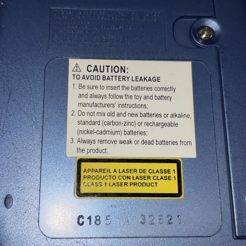 VideoNow Personal Video Player Blue With Scooby Doo The Rage Backstage ...