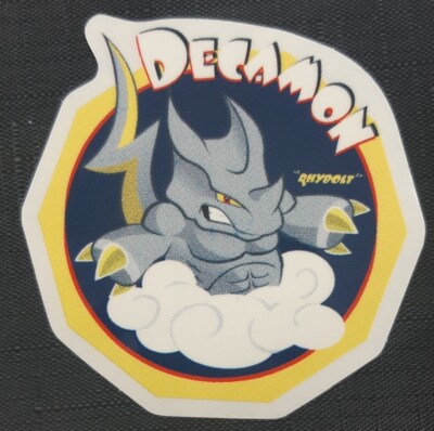 DECA SKATEBOARDS Vintage Genuine OG 90s Skateboard Sticker RARE NOS ...