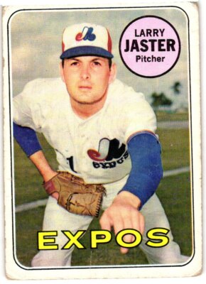 1969 Topps #496 Larry Jaster Montreal Expos | eBay