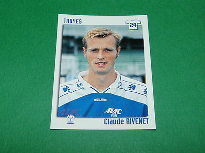 N°474 CLAUDE RIVENET ATAC TROYES D2 PANINI FOOT 99 FOOTBALL 1998-1999 ...