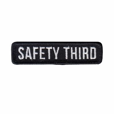 Safety Third patch Lowbrow Customs chopper bobber Harley Honda Yamaha Triumph | eBay