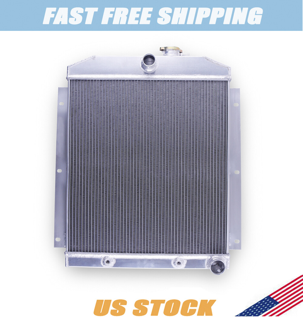 5100 3Row Aluminum Radiator Fit 1949 1950 1951 1952 1953 1954 Chevy ...