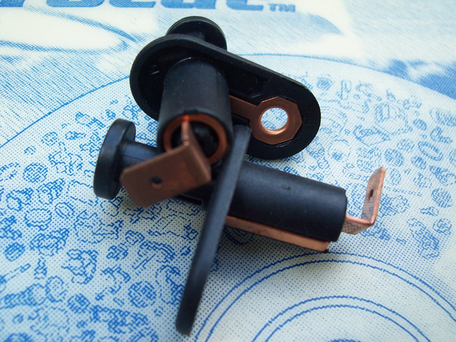 2 Ford Bonnet Or Boot Alarm/Light Switches Capri Cortina Escort Fiesta ...