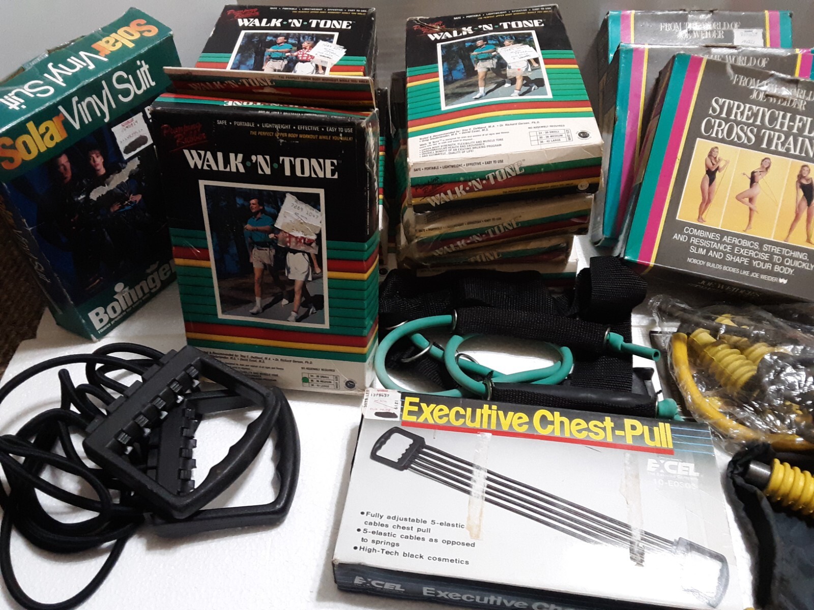 Vintage 1980/90's 20 Piece Lot Women / Men Exerciser Equipment | eBay