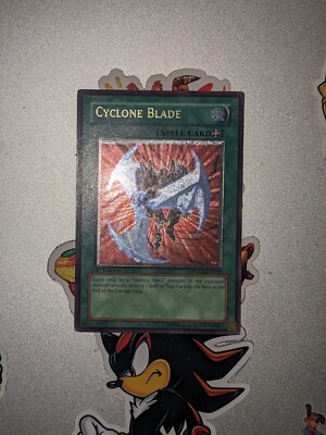 YUGIOH CYCLONE BLADE POTD-EN043 ULTIMATE 1st Ed LP | eBay