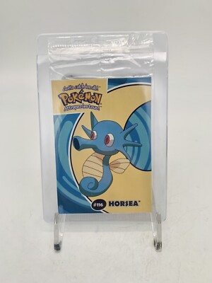 HORSEA # 116 2000 DANONE POKEMON STADIUM POKEMON CARD SEALED | eBay