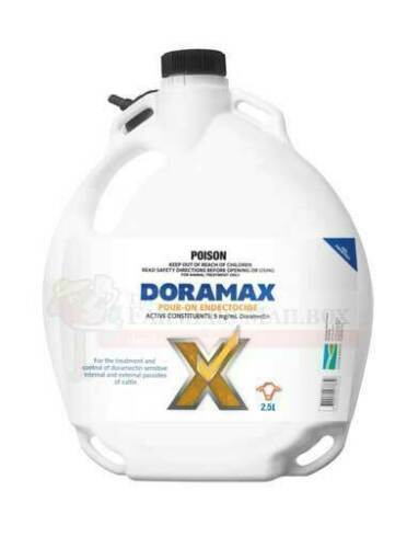 Doramax Cattle Pour-On 5 Litre (Equiv to Dectamax) | eBay Australia