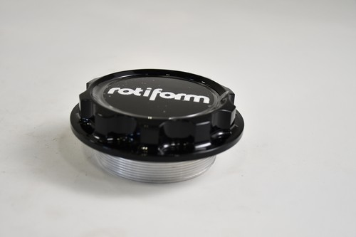 Rotiform Black/Chrome logo Center Cap Hub Cap 1005-26GB 1005-40GBS 3. ...