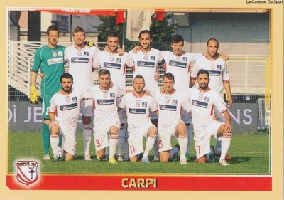 N°618 TEAM SQUADRA # CARPI.FC ITALIA CALCIATORI 2014 PANINI STICKER | eBay
