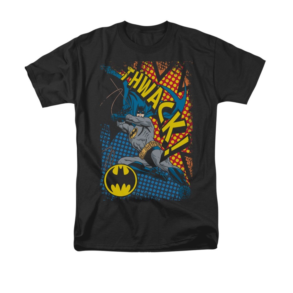 DC COMICS BATMAN THWACK Licensed Adult Men's Graphic Tee Shirt SM-3XL ...