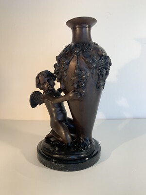 Antique Bronze Vase Signed By Joseph Daste | eBay