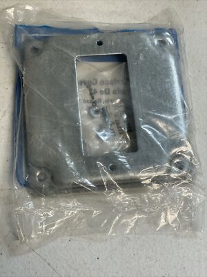 New (Factory Sealed) Crouse Hinds TP513 4” Square Raised GFCI ...
