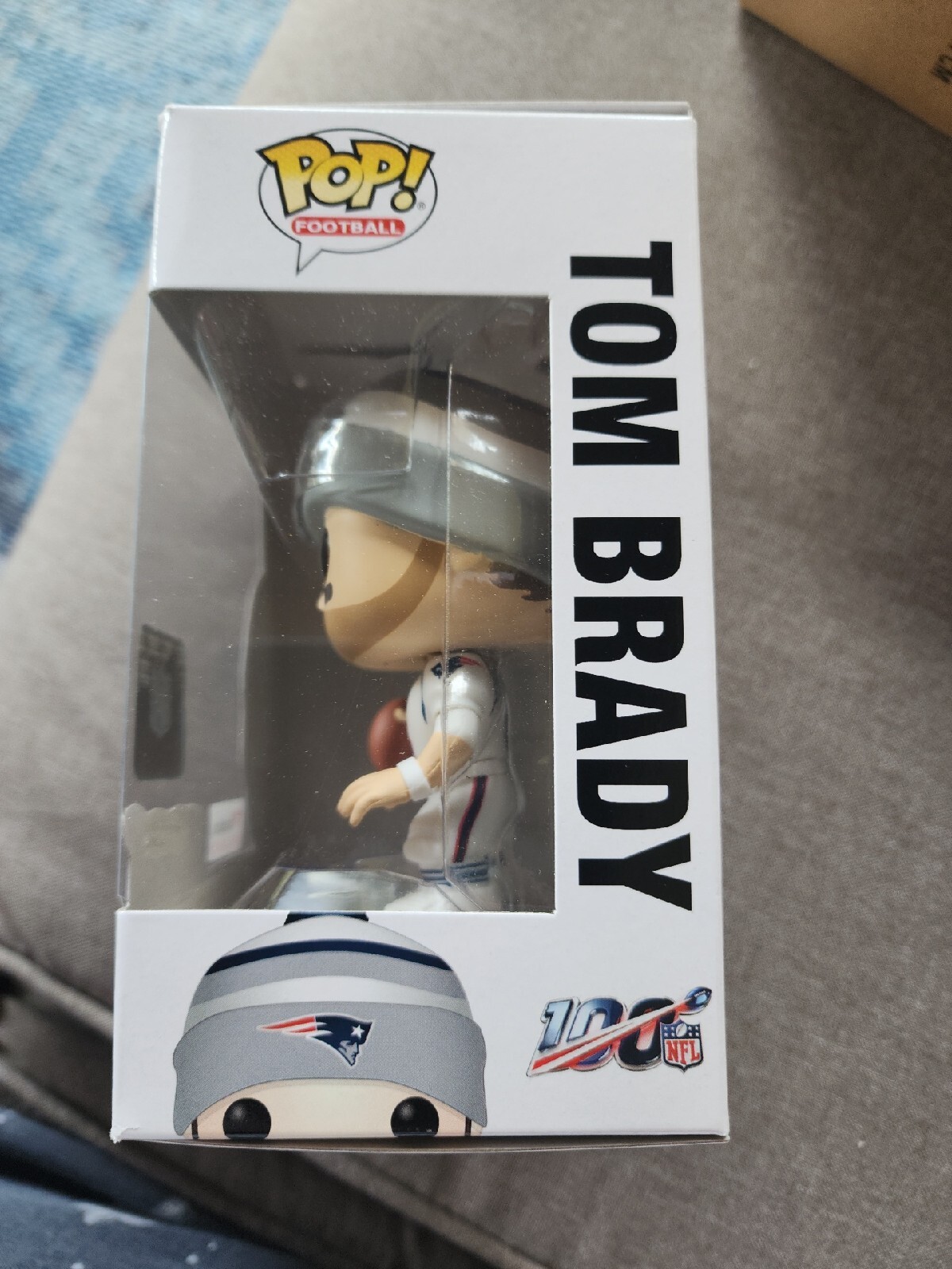 Funko Pop! Football NFL New England Patriots Tom Brady Away White ...