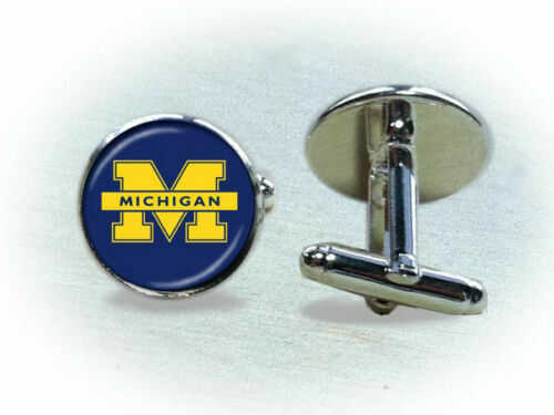 Michigan Wolverines Cufflinks or Tie Clip - Pick One | eBay