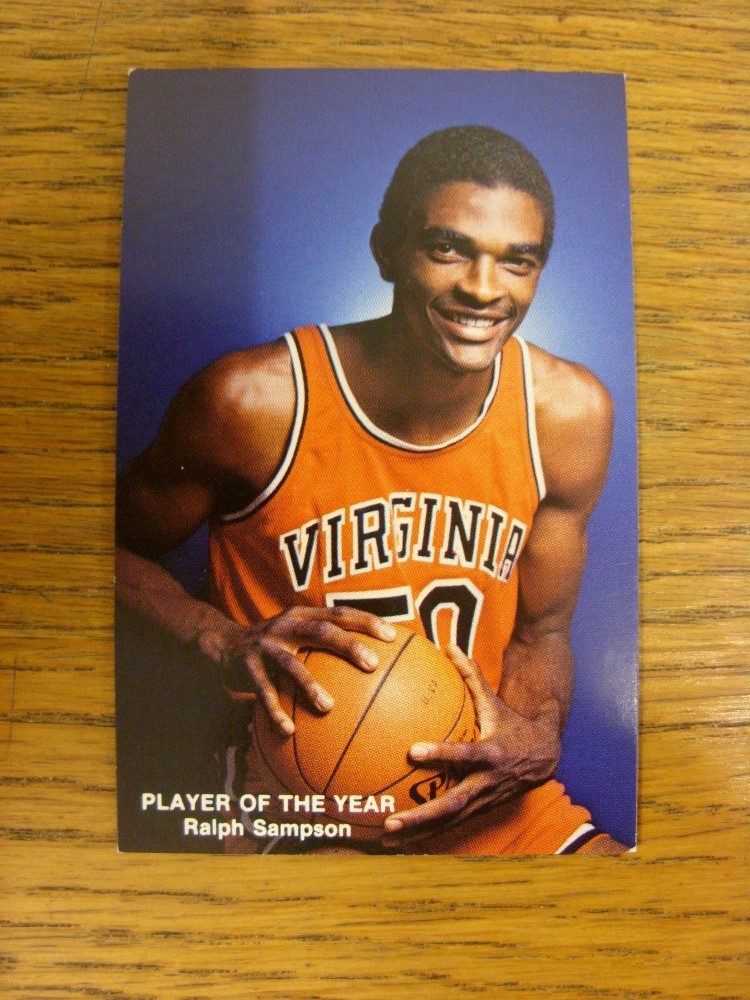 1981/1982 Basketball Fixture Card: University Of Virginia, Player Of ...
