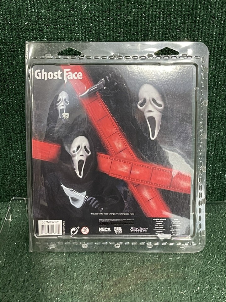 NECA Reel Toys Scream - Ghost Face Clothed 8” Action Figure Brand New ...
