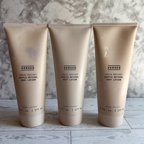 3 Pack - Versed Press Restart Gentle Retinol Body Lotion Squalane ...