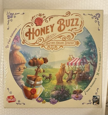Honey Buzz Board Game 100% Organic Strategy Anne Heidsleck Elf Creek ...