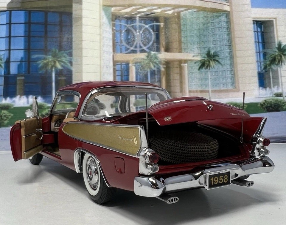 Danbury Mint 1958 Packard Hawk 50th Anniversary edition 1:24 - Complete ...