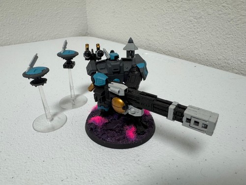 Warhammer 40K T'au Tau Empire XV88 Broadside Battlesuit painted 6/10 ...