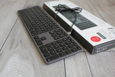 LMP USB Tastatur für Apple mit Zahlenblock für alle Mac mit USB Port ...