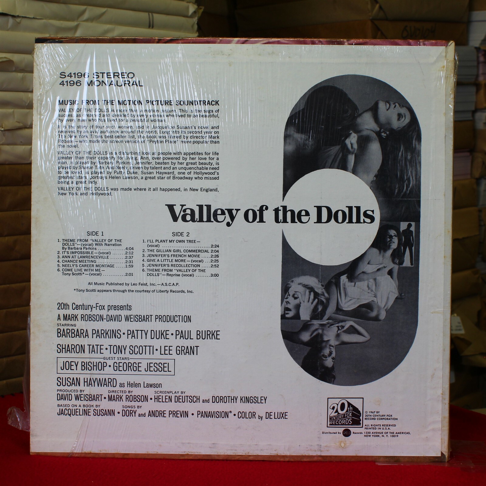 Dory Previn; André Previn; John Williams Valley Of The Dolls (Music ...
