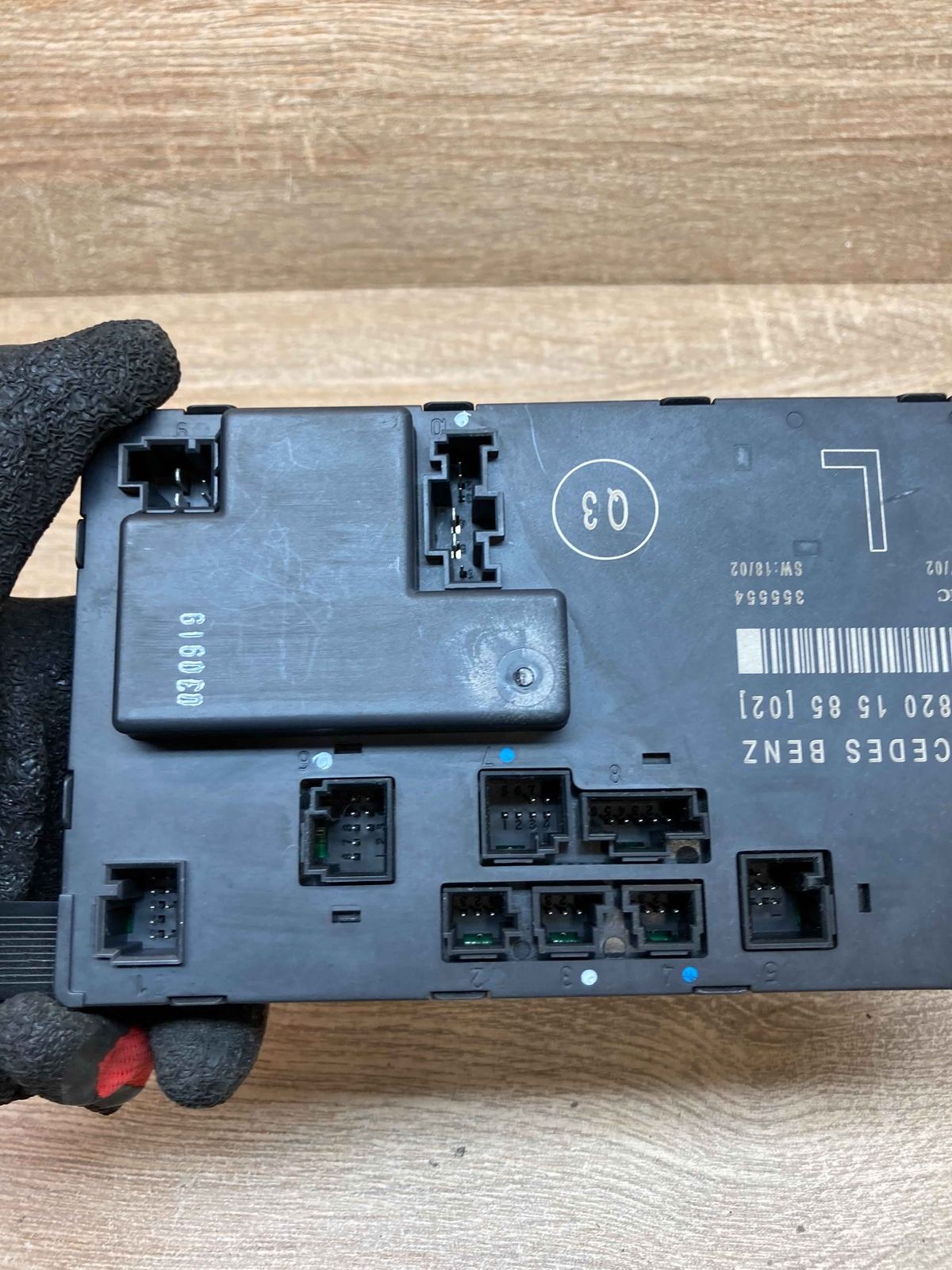 2118201585 355554 Temic Mercedes Benz W211 LH Module Door ECU Control ...