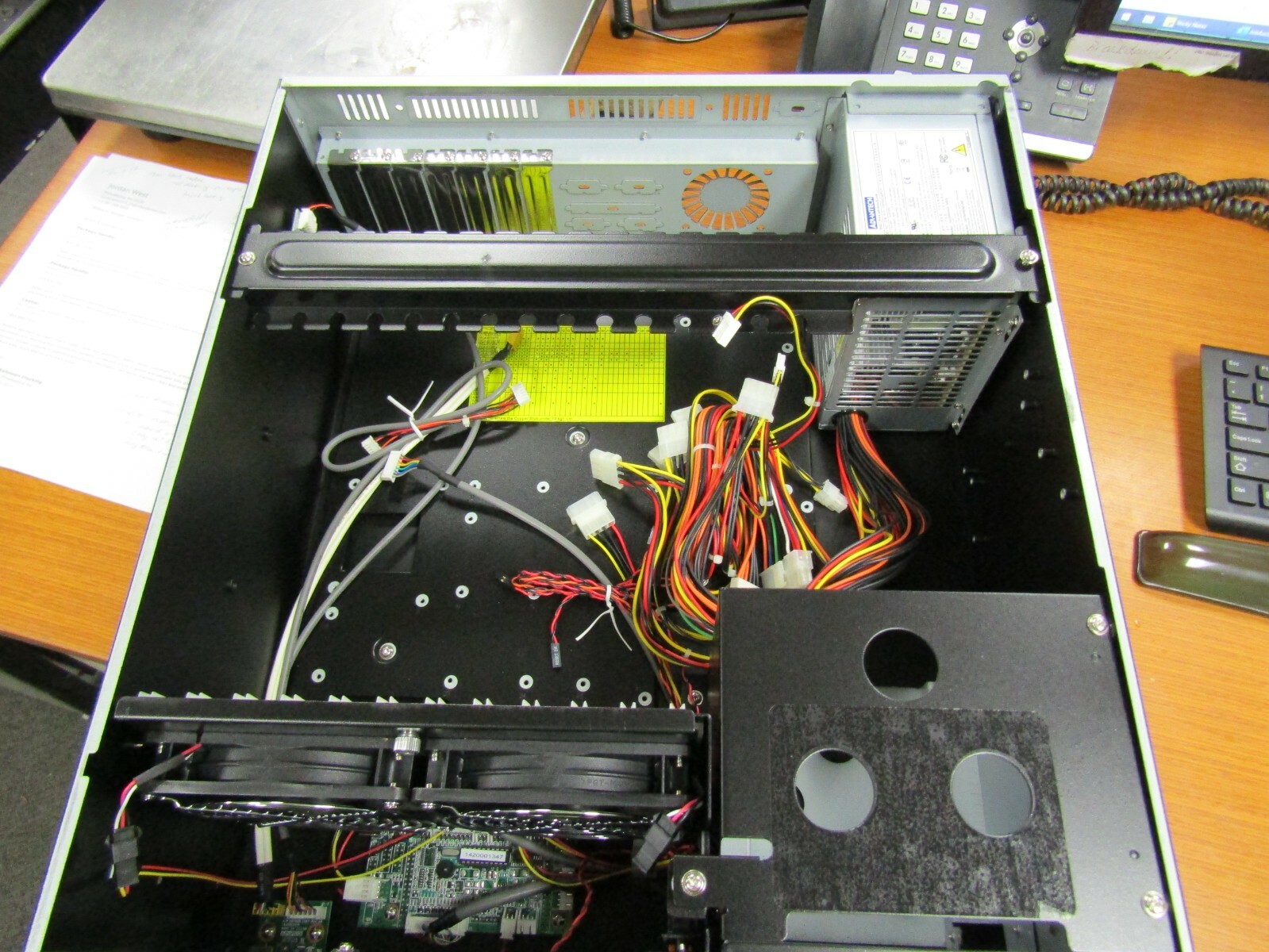 👀 NEW ADVANTECH ACP-4000 RACKMOUNT CHASSIS W/ VISUAL & AUDIBLE ALARM | eBay