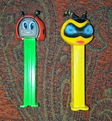 VTG~PEZ Dispenser BUGZ Ladybug & Wasp~2000 Retired | eBay