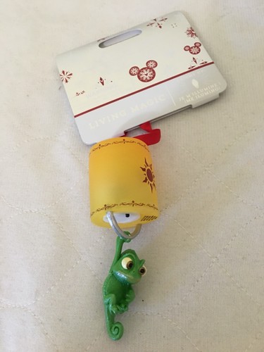 DISNEY STORE Pascal Tangled Lantern Light up Christmas Ornament ...